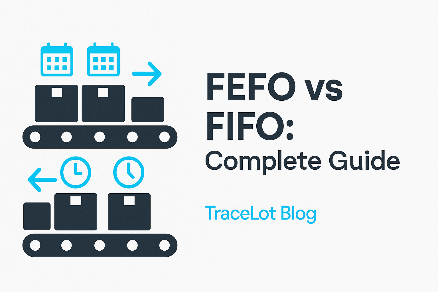 FEFO vs FIFO: Why First-Expired-First-Out Matters for Perishable Inventory | TraceLot